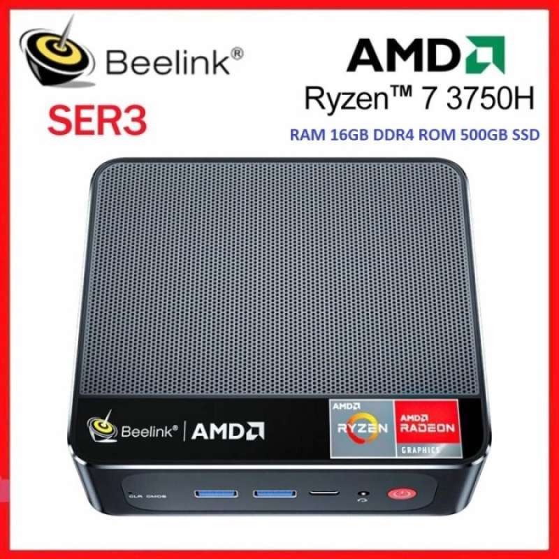 Promo BEELINK SER3 AMD Ryzen 7 3750H MINI PC RAM 16GB DDR4 ROM 500GB ...