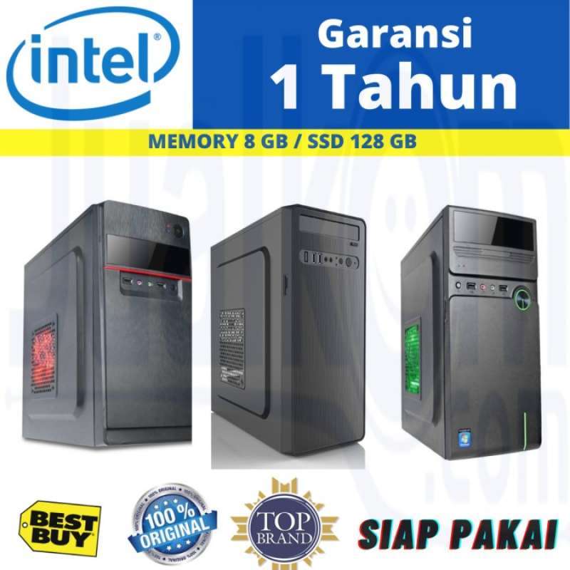 Promo Komputer PC Rakitan Core i5 2400 8 GB SSD 128GB Untuk Kantor Sekolah - Multivariasi ...