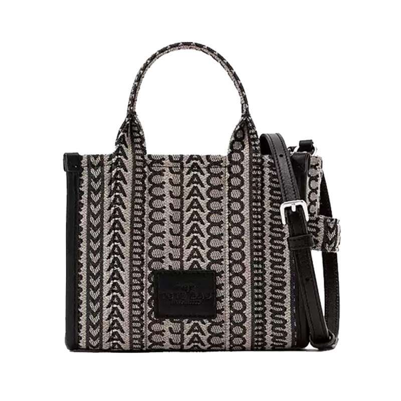 Promo Marc Jacobs The Monogram Micro Tote Bag Beige Multi Diskon 35% di ...
