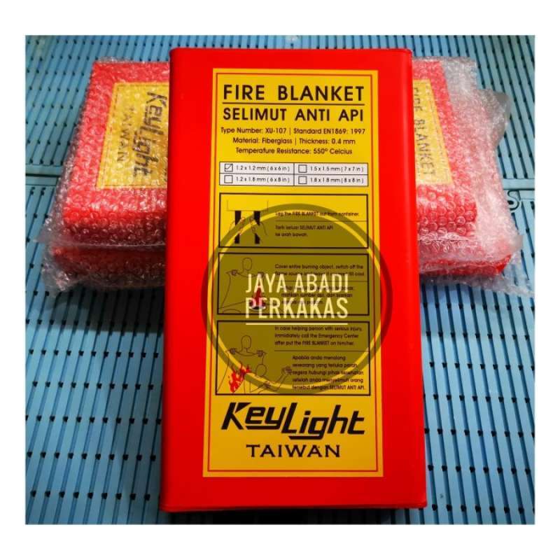 Promo FIRE BLANKET / SELIMUT ANTI API 1.8M X 1.8M X 0.4MM Diskon 23% di ...
