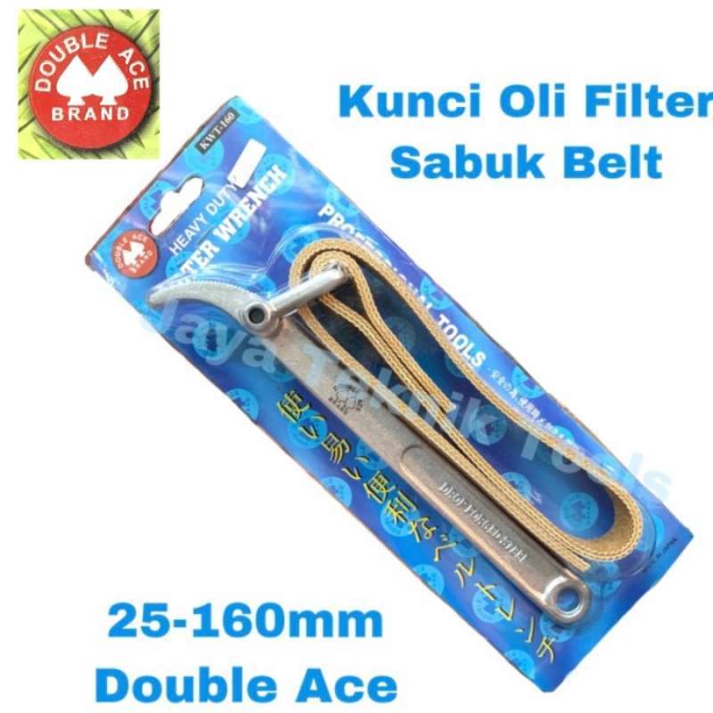 Promo Kunci Oli Filter Sabuk Belt Oil Wrench Double AceHeavy Duty ...