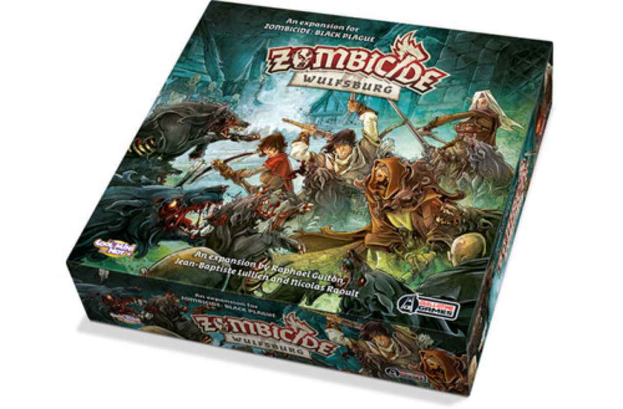 Promo Zombicide Black Plague Expansion Wulfsburg Board Game Diskon 23% ...