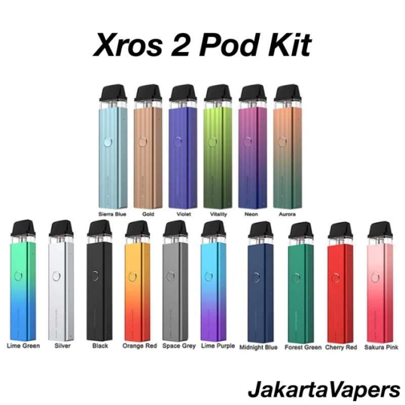 Promo Vaporesso XROS 2 16W 1000mAh Pod Kit 100% Authentic / Xros V2 - VIOLET Diskon 23% di ...