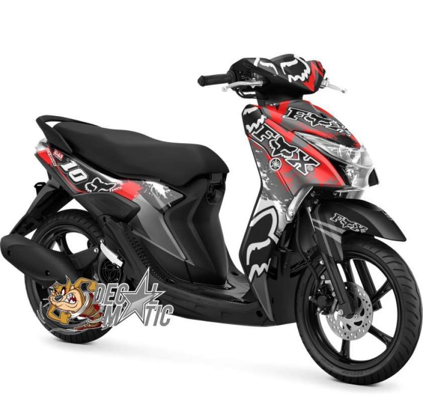 Jual Stiker Full body Decal Motor Yamaha Mio Gear 125 grafis F0X ...