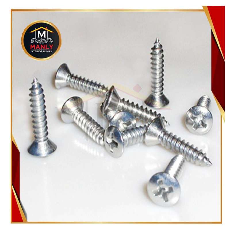 Jual Skrup Sekrup Triplek Fab 100 Gram / Sekrup Triplek & Kayu Gypsum ...