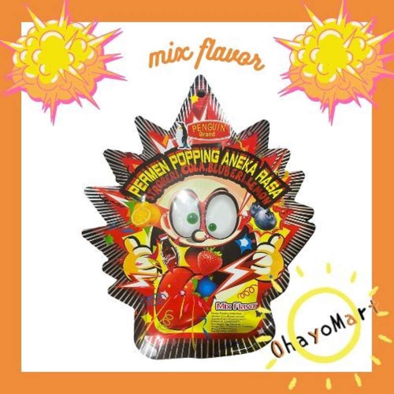 Jual Permen Popping meletuk Aneka Rasa / magic pop candy Mix flavor ...