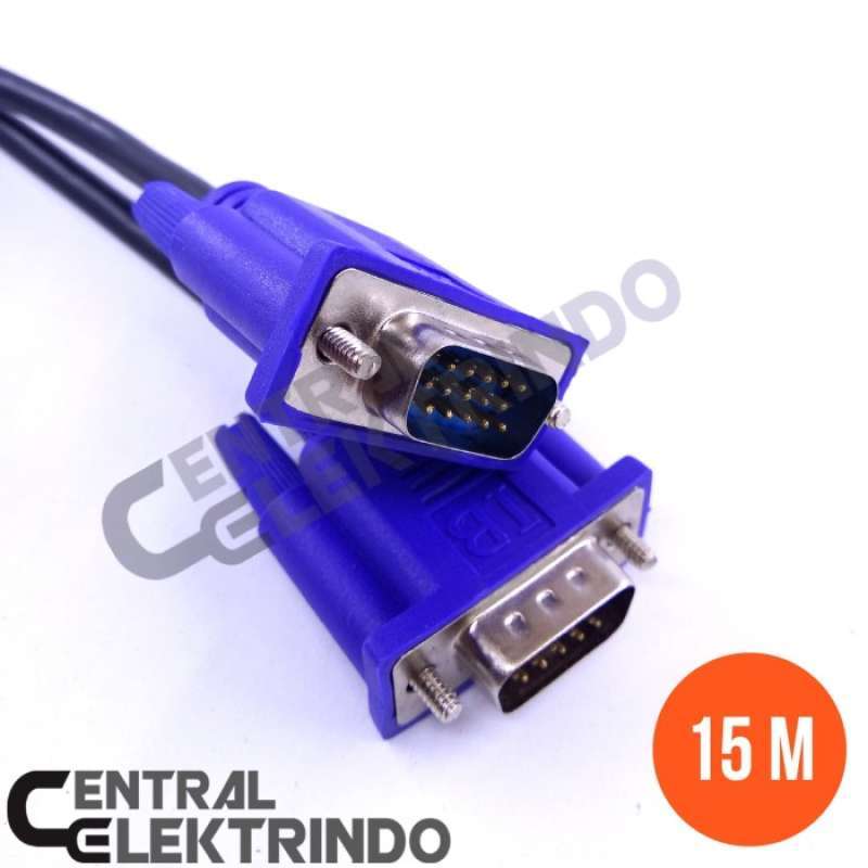 Promo Kabel VGA 15 meter Diskon 23% di Seller Gigaba Store - Kalibata, Kota Jakarta Selatan | Blibli