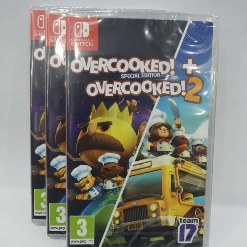 Promo Overcooked + Overcooked 2 Nintendo Switch Diskon 17% di Seller ...