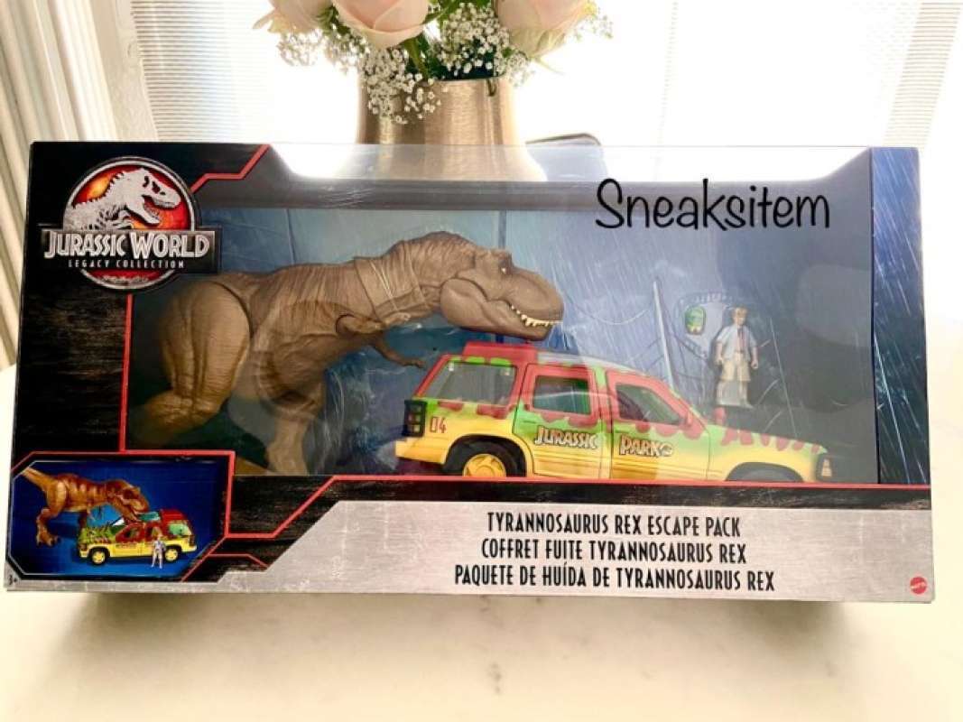 Jual Mattel Jurassic World Legacy Collection Tyrannosaurus Rex Escape ...