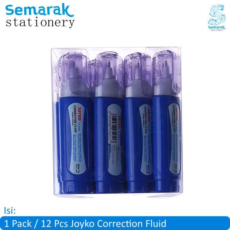 Jual Joyko CF-S209 Correction Fluid Tipe X Cair Botol [1 Pack / 12 Pcs ... Jual Joyko CF-S209 Correction Fluid Tipe X Cair Botol [1 Pack / 12 Pcs ...