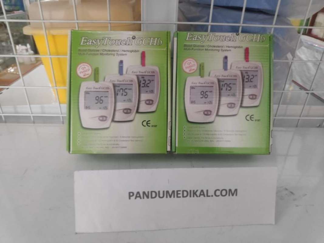 Jual Alat Test Gula, Kolesterol Dan Hb / Easytouch Gchb / Easy Touch ...