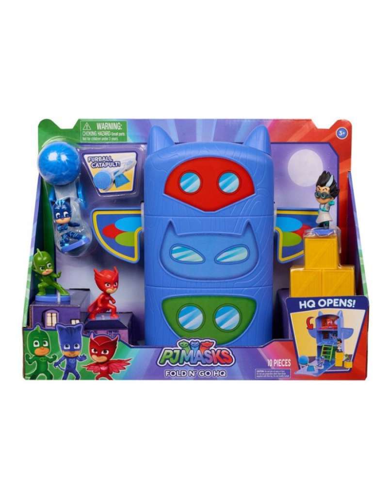 Promo Figure PJ Masks Fold N Go HQ Diskon 23% di Seller Puas Shop ...