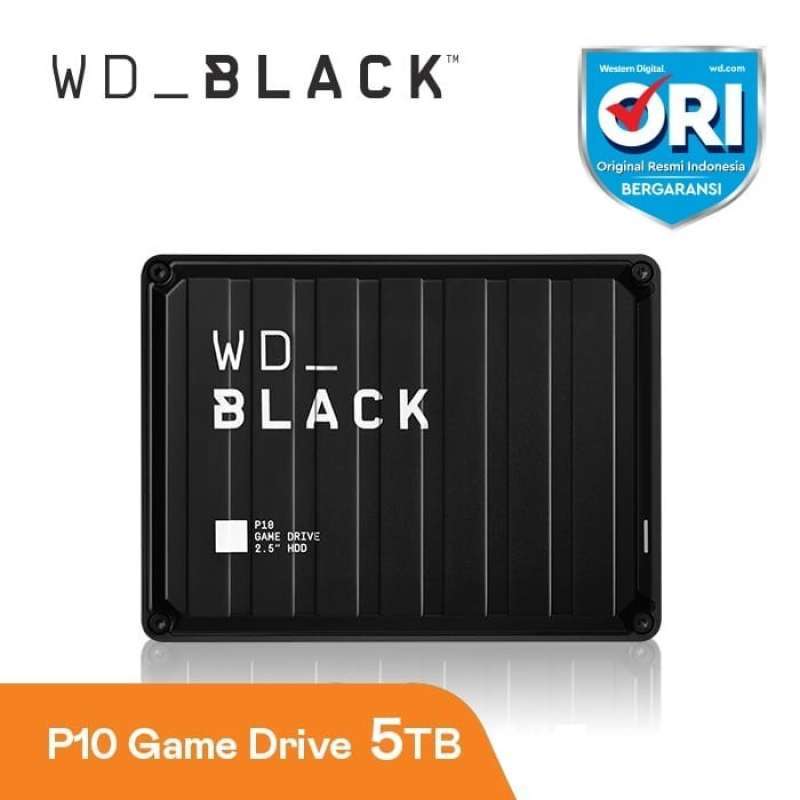 Promo WD Black P10 5TB Game Drive - Hardisk Eksternal Gaming Diskon 23% ...