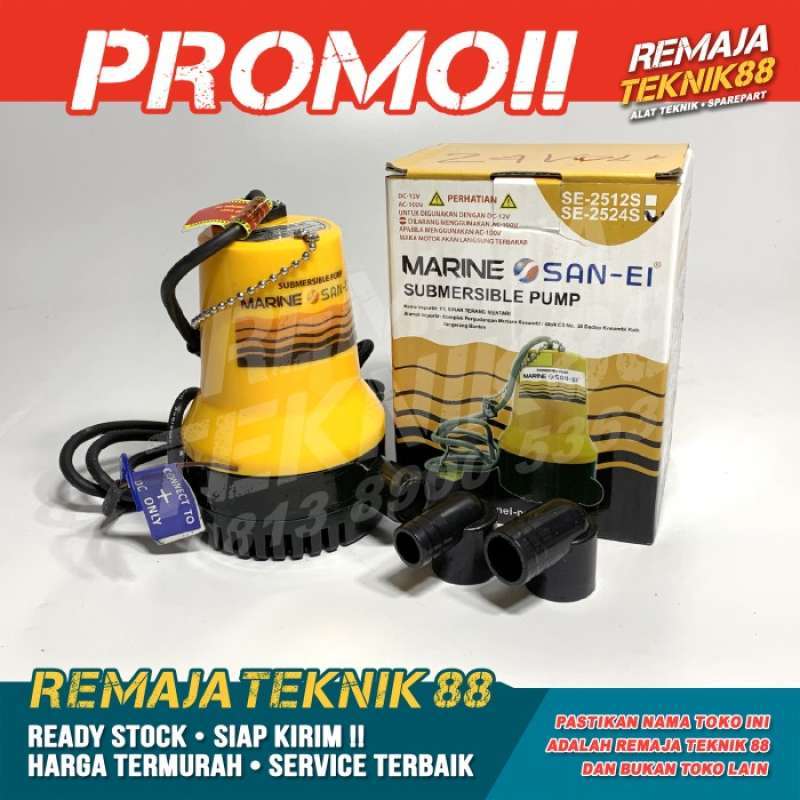 Promo Pompa Celup Air Kapal / Marine San-Ei Se-2524S / Dc 24V Diskon 29 ...
