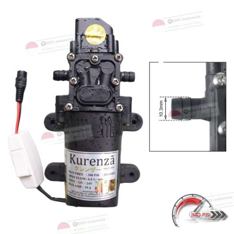 Promo Pompa Air Otomatis 250Psi Dc Water Pump 100W Alat Steam Jet ...