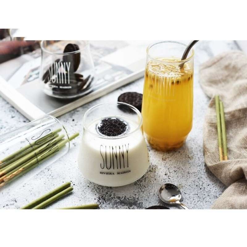 Jual Gelas Cangkir Kopi Glass Coffee Mug Sunny 350ml Di Seller Aneka ...