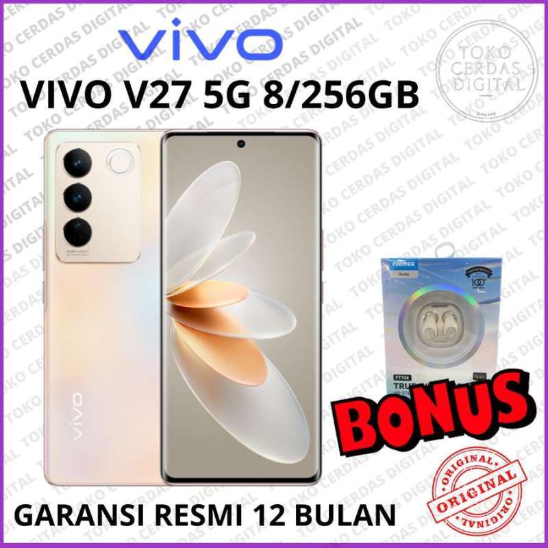 Jual VIVO V27 5G 8/256GB 100% ORI DAN BARU di Seller Toko Cerdas Digital - Rejosari, Kota ...