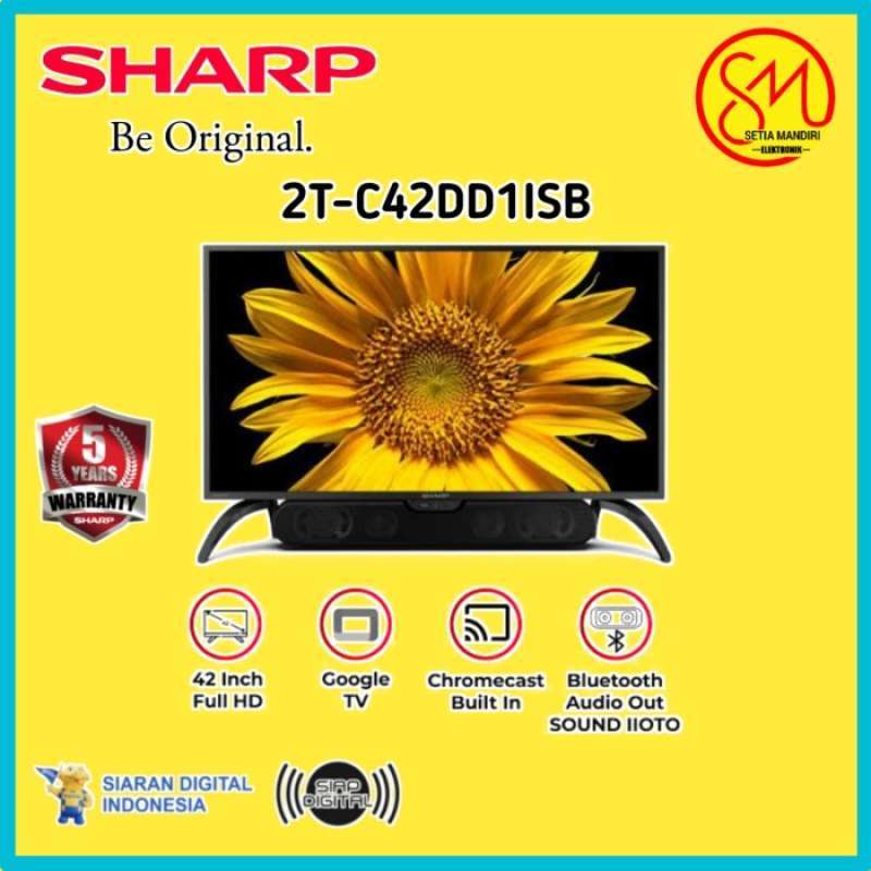 Promo SHARP LED TV 42 INCH - 2T-C42DD1ISB FULL HD DIGITAL TV + SOUNDBAR ...