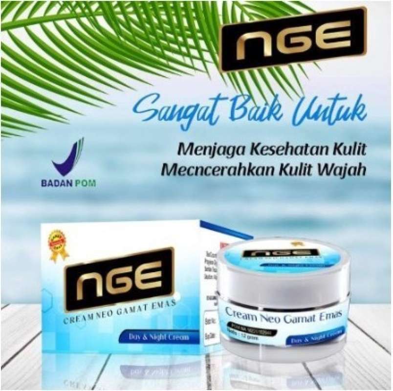 Promo Kemasan Baru Cream Neo Gamat Emas Nge Day & Night Cream 12gr ...