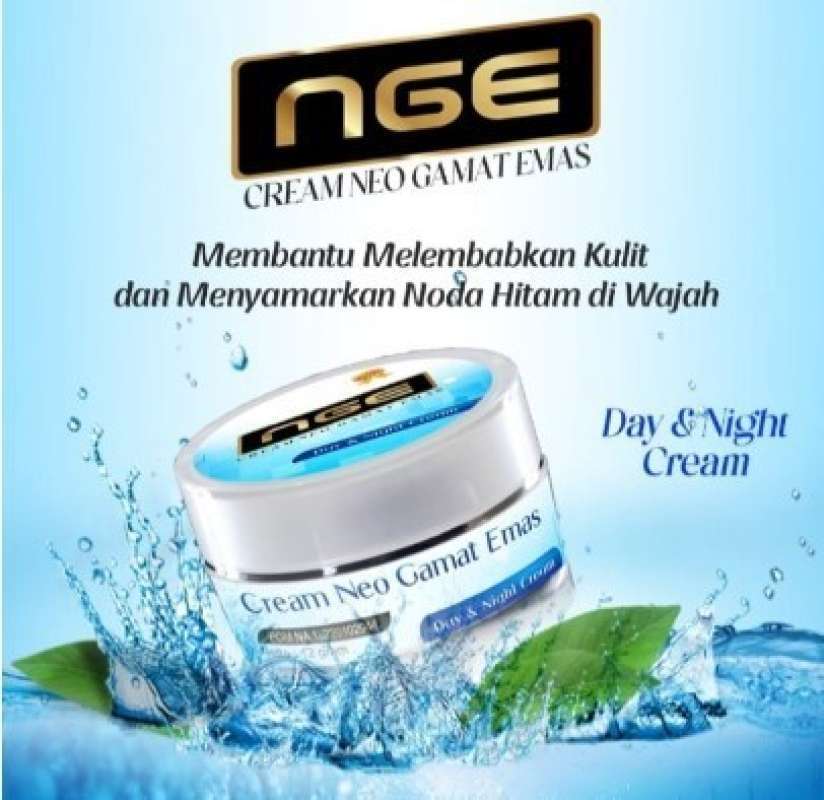 Promo Kemasan Baru Cream Neo Gamat Emas Nge Day & Night Cream 12gr ...