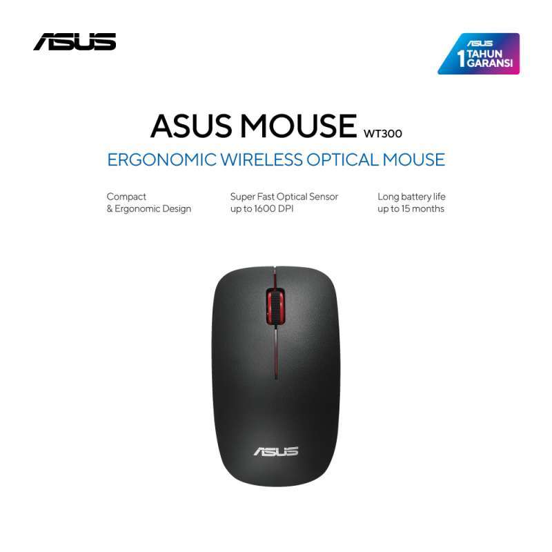 Jual Asus Wt300 Rf Wireless Mouse Di Seller Blibli Official Store ...