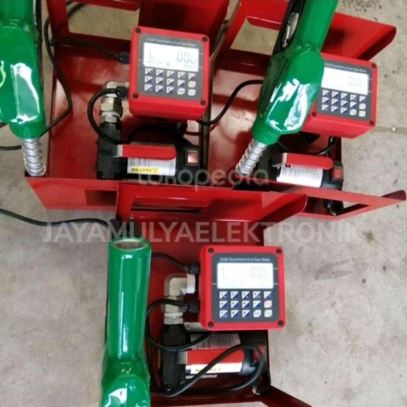 Jual Paket Flowmeter Flow Meter Digital Pompa Transfer Bbm Solar Di ...