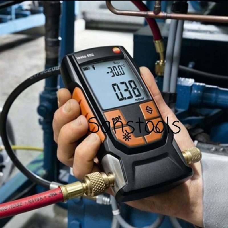 Promo TESTO 552 DIGITAL VACUUM GAUGE WITH BLUETOOTH VAKUUM GAGE ...