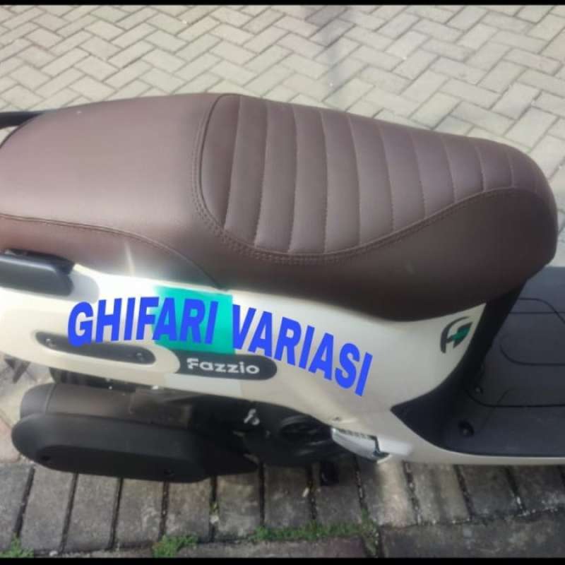 Promo kulit jok yamaha fazzio bahan MBtech original / cover jok fazzio ...
