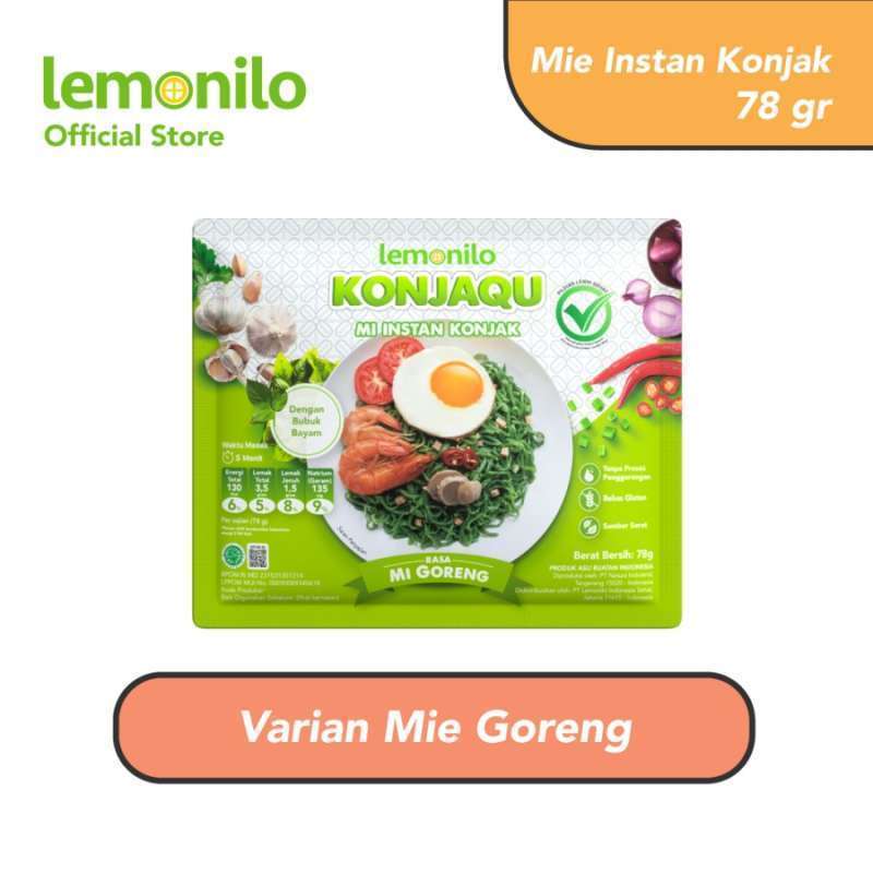 Promo WHS - Lemonilo Mie Goreng Instan Konjak [78 g] Diskon 20% di ...