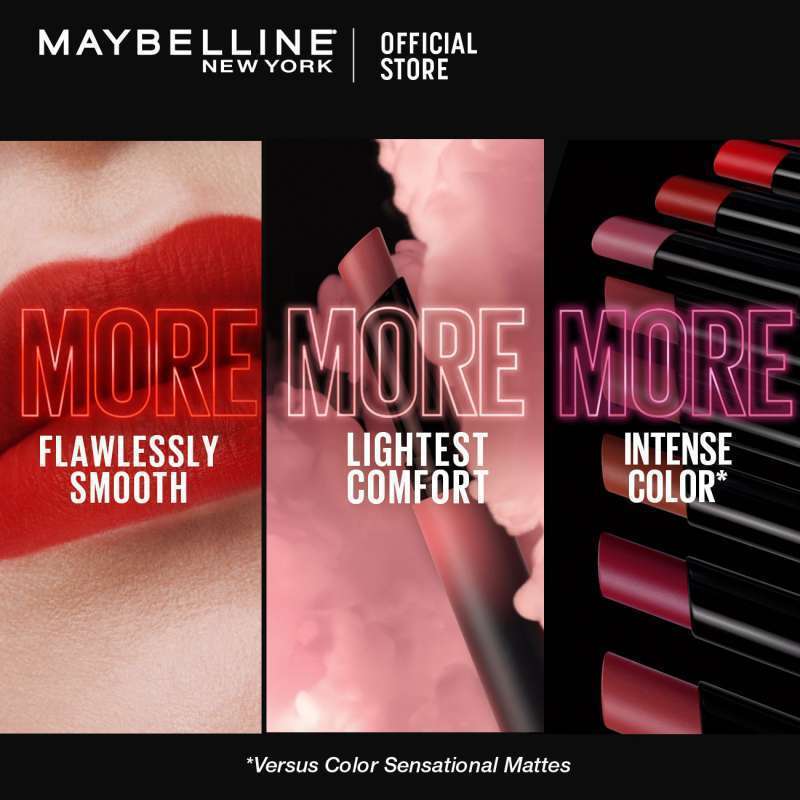 Jual Whs - Maybelline Color Sensational Ultimatte Slim Lipstick 1199 ...