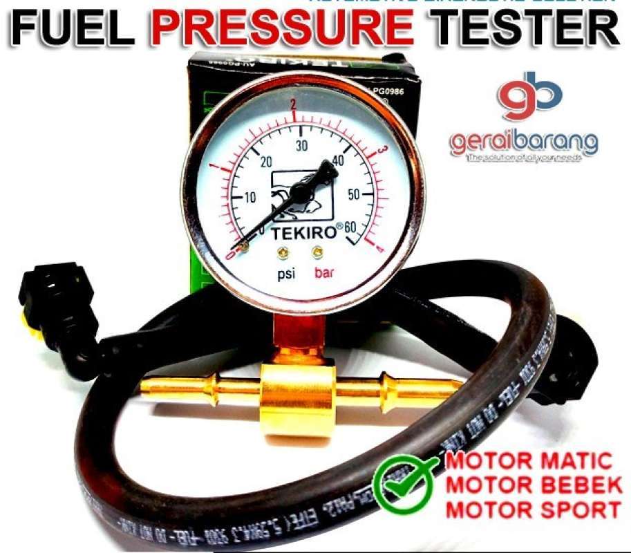 Promo Alat Ukur Tekanan Pompa Bensin Semua Motor Injeksi Fuel Pump ...