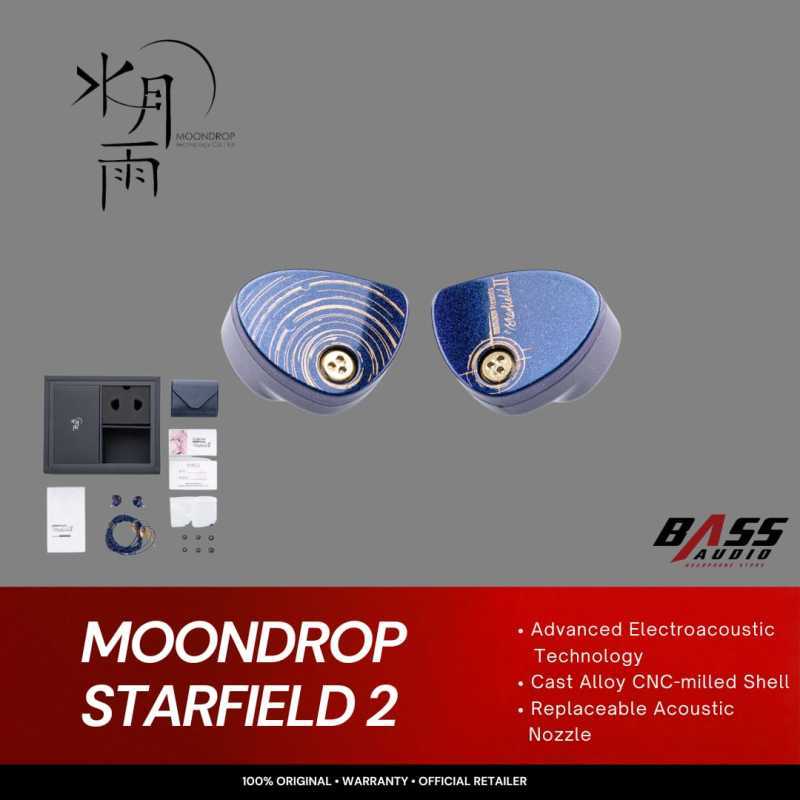 Promo Moondrop Starfield II / Starfield 2 Dynamic In Ear Monitor ...