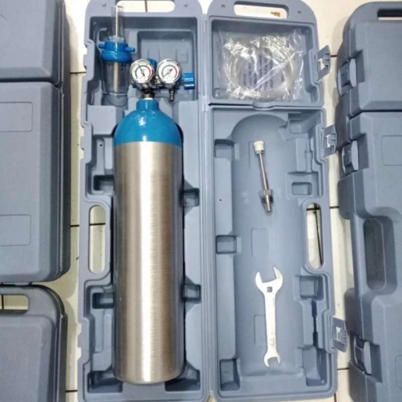 Promo Tabung Oksigen Portable 3.6 Liter Alumunium Koper Diskon 17% di Seller Family Care 1 ...