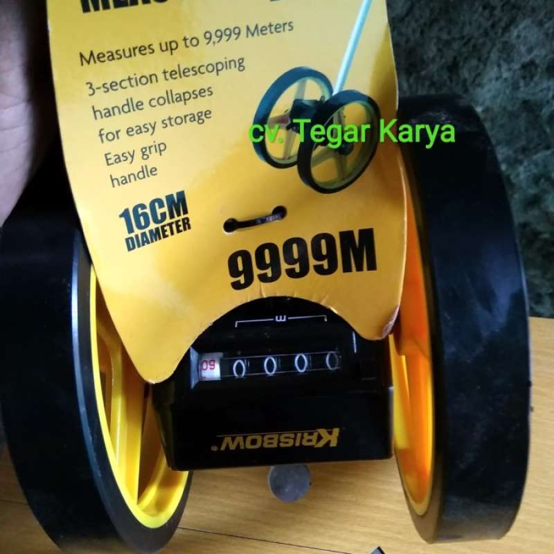 Promo Krisbow Meteran Dorong 2 Roda Measuring Wheels / Diameter 16cm ...