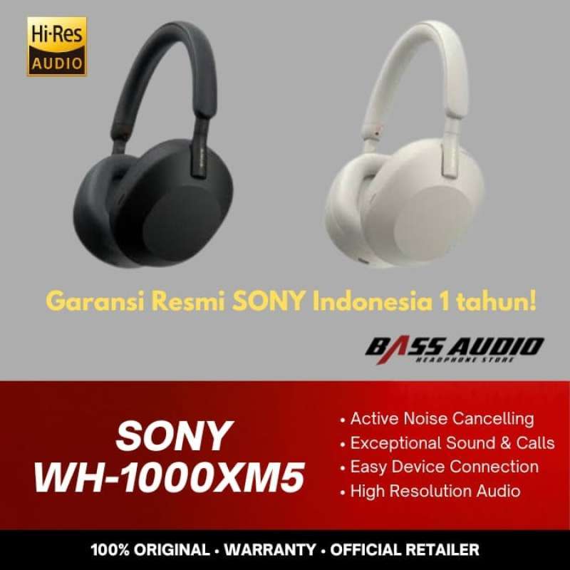 Promo Sony Wh-1000Xm5 / Wh1000Xm5 / Wh1000 Xm5 Noise-Cancelling Headphones - Multicolor Diskon ...
