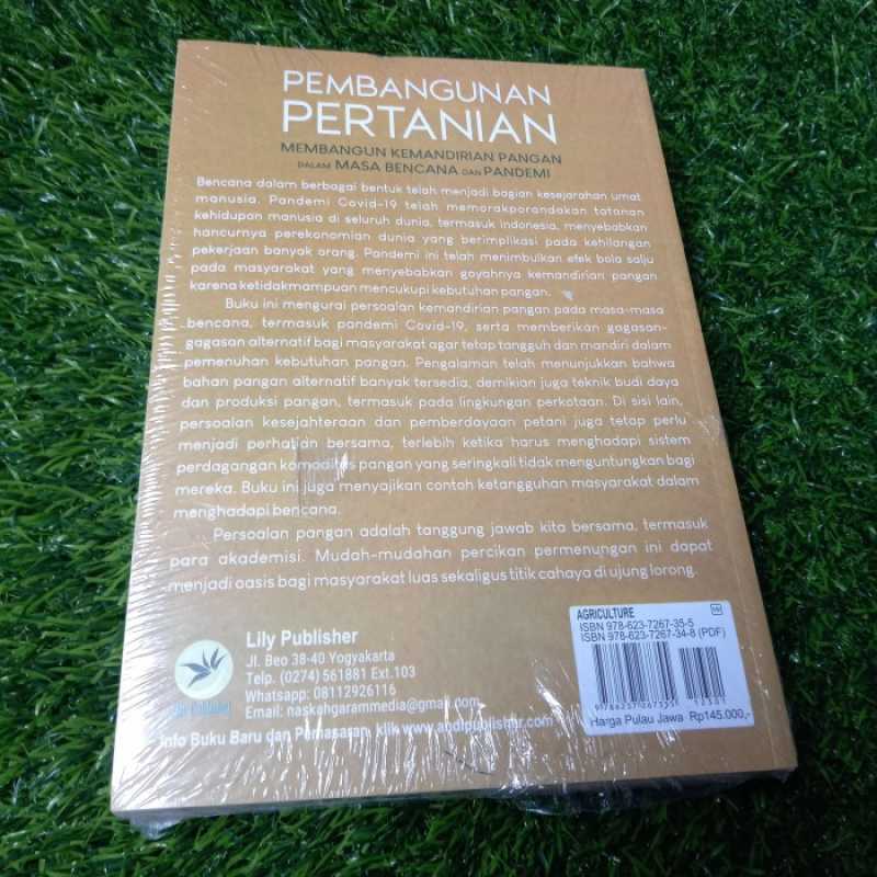 Promo Buku Pembangunan Pertanian Membangun Kemandirian Pangan Dalam ...
