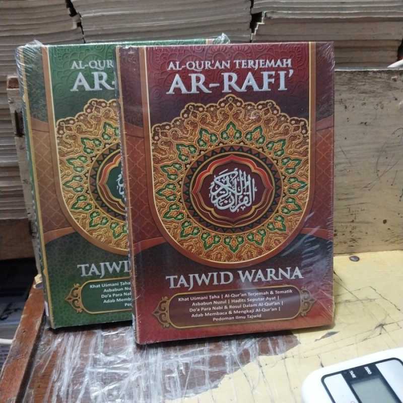 Promo Arrafi Alquran Terjemah Per Ayat Tajwid Warna Full Color Diskon ...