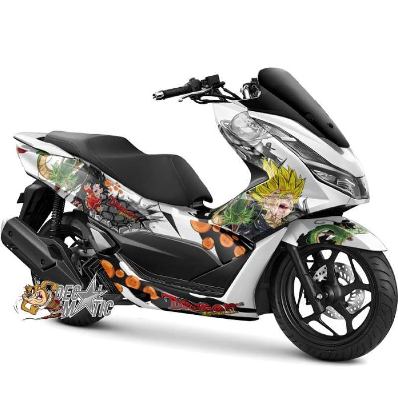 Jual Stiker Decal Full Body Motor Honda Pcx 150 Pcx160 Dragon Ball Z ...