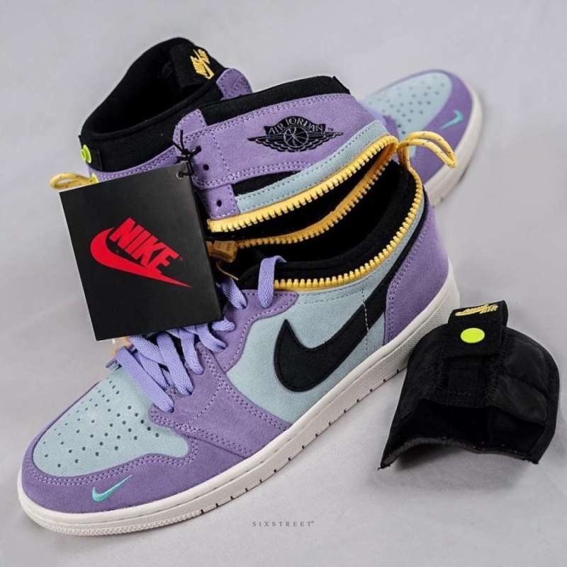 Jual Sepatu Nike Air Jordan 1 High Switch Purple Pulse Di Seller ...