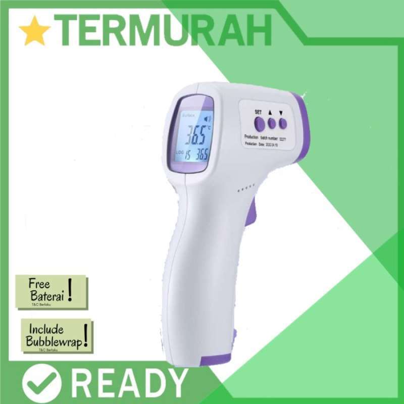 Promo Thermometer Infrared Digital Non Contact Termogun Termometer Not ...