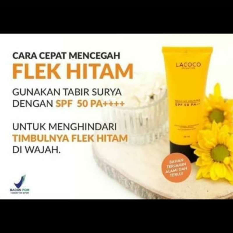 Promo SUNBLOCK | LACOCO SUNCREEN SPF 50 Pa++ ORIGINAL | Anti Matahari ...