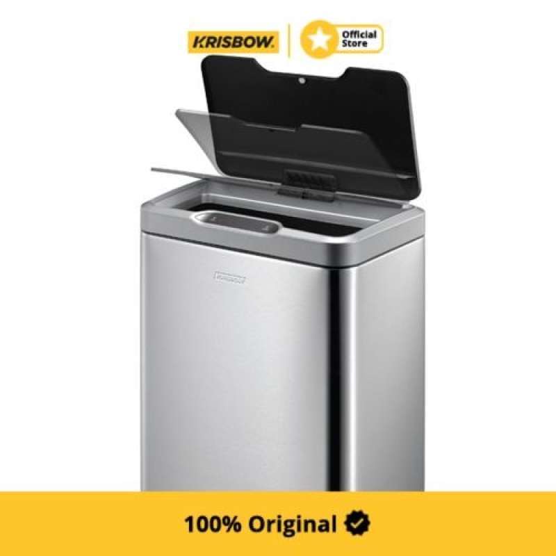 Promo Krisbow Tempat Sampah Sensor Bin Gerak Rect 30 L Frtb30ss4 Diskon ...