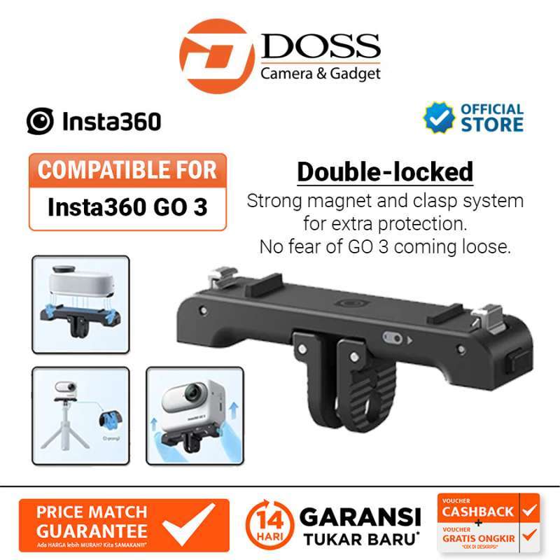 Jual Insta360 GO 3 Quick Release Mount for Insta 360 GO3 di Seller Doss ...