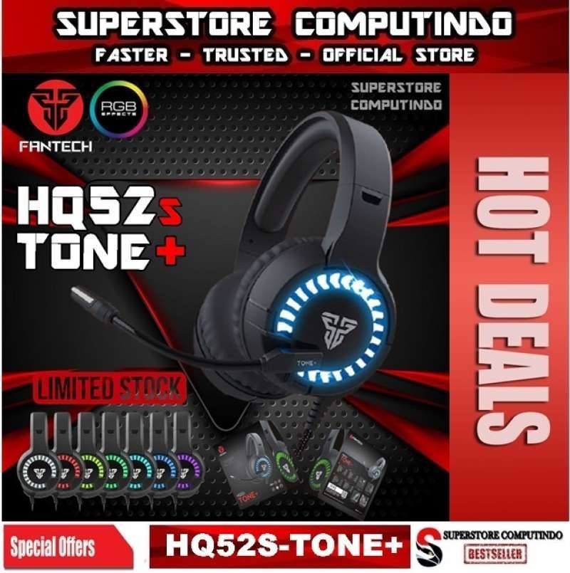 Jual Fantech HQ52s TONE+ HQ-52s RGB - Gaming Headset di Seller Farere ...