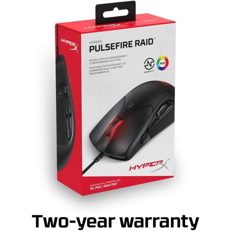 Promo Kingston Hyper X PulseFire RAID RGB Gaming Mouse HX-MC005B Diskon ...