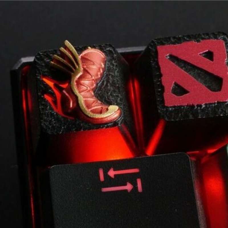 Jual Holyoops! 3d Metal Aluminium Keycap Dota 2 Boots Of Travel Backlit ...