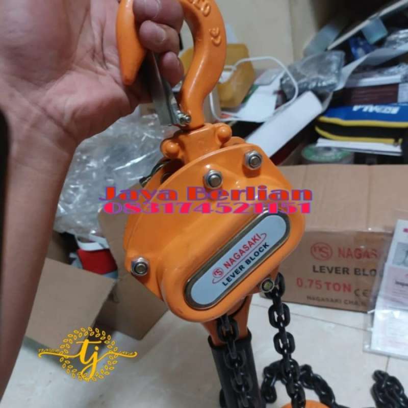 Promo NAGASAKI LEVER BLOCK 1 TON X 1,5 METER / LEVER HOIST ORIGINAL ...
