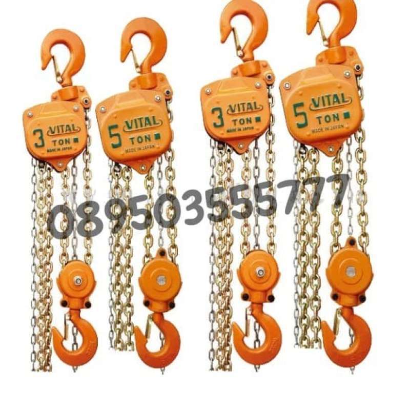 Promo Chain Block VITAL 5 Ton x 10 Meter Diskon 23% di Seller Indah ...