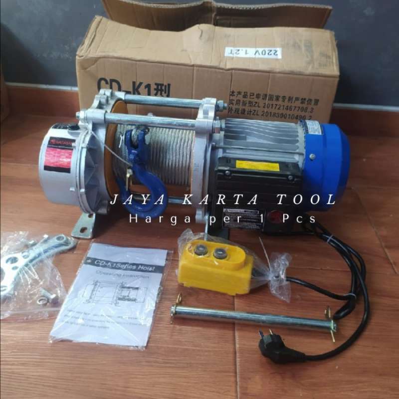 Promo Alat Angkat Barang Alat Lift Barang Weka 1200 Kg Electric Sling ...