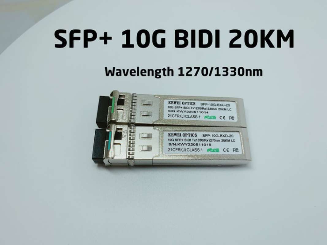 Promo SFP+ 10G bidi 20km SMF singlecore LC SFP-10G-BD-20KM singlemode Diskon 23% di Seller ...